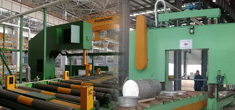 High-Speed Band Saw for Aluminium, Copper Ingot, Bar | MAXTON